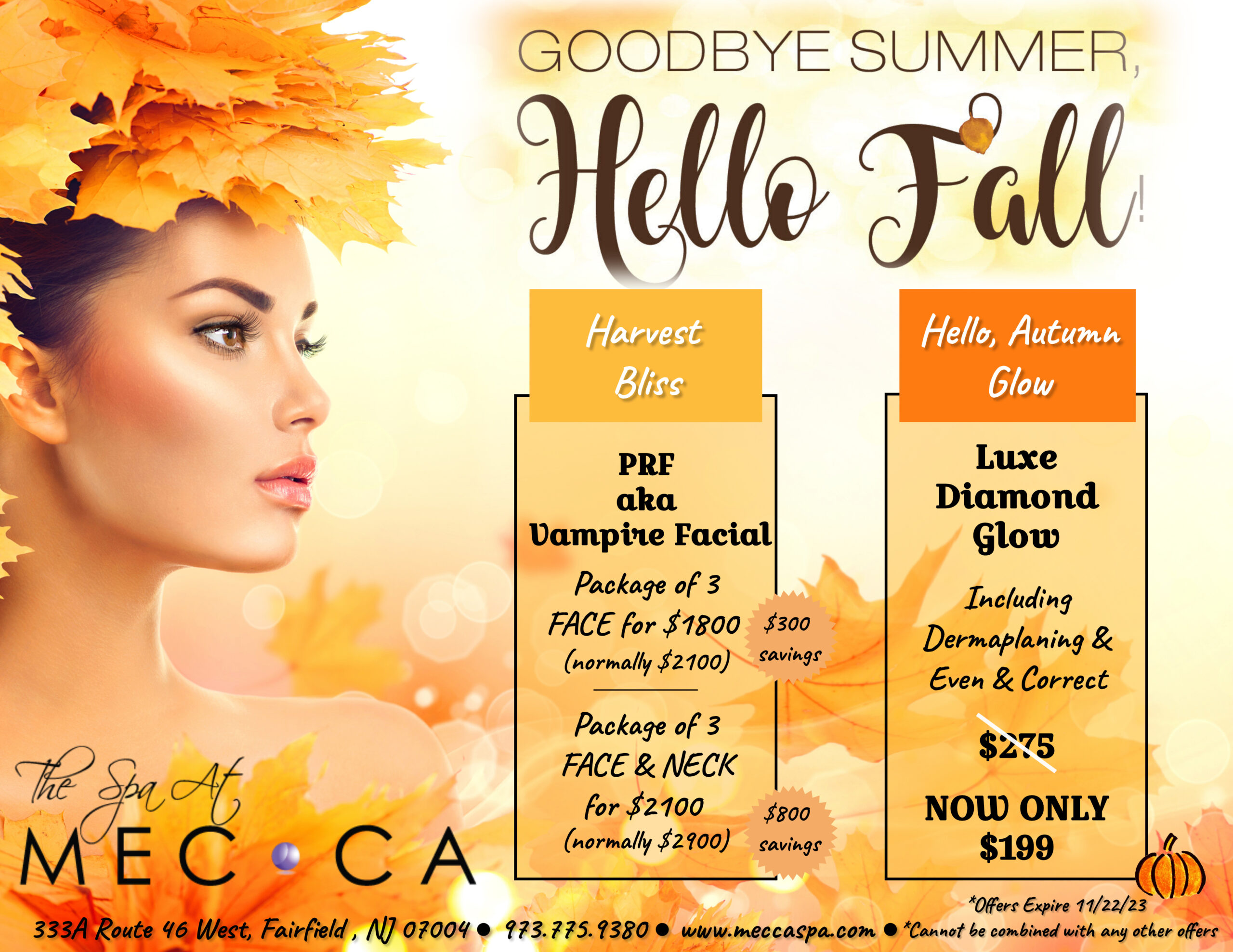 Summer Promotions - Mecca Spa NJ